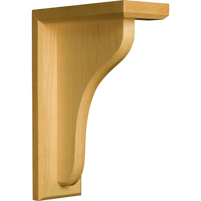 Corbel Plain C | Wood Accessories | Decore.com