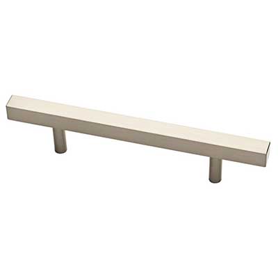 Square Bar Pull 96mm Satin Nickel | Hardware | Decore.com