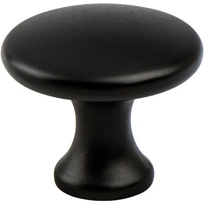 Round Knob Black | Hardware | Decore.com